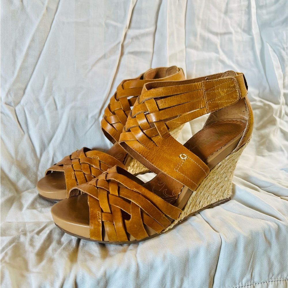 Pre-Worn Indigo By Clarks Wedge - Gem